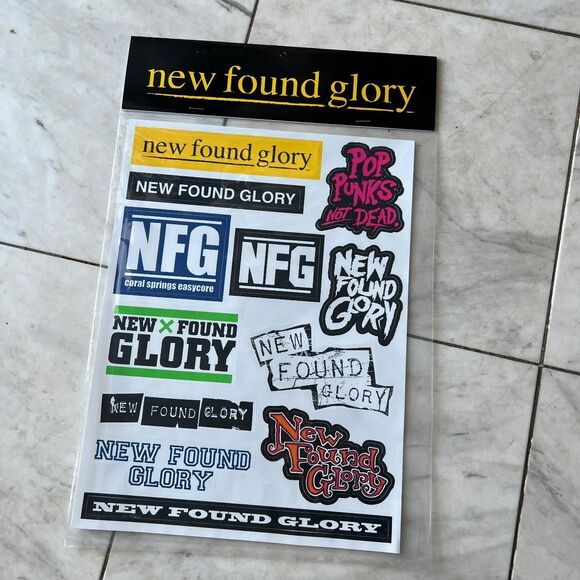 Art | New Found Glory Sticker Pack | Poshmark